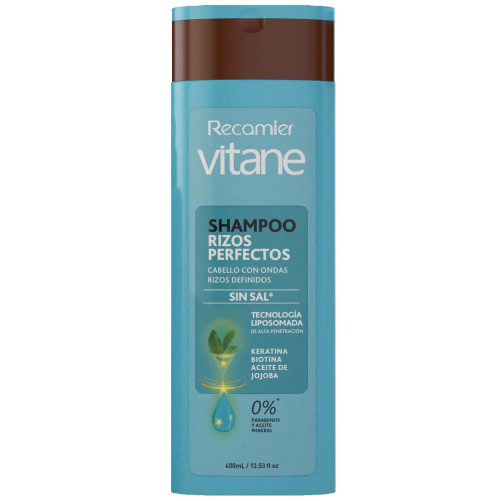 Shampoo Recamier VITANE Rizos Perfectos Frasco 400ml - Shopstar
