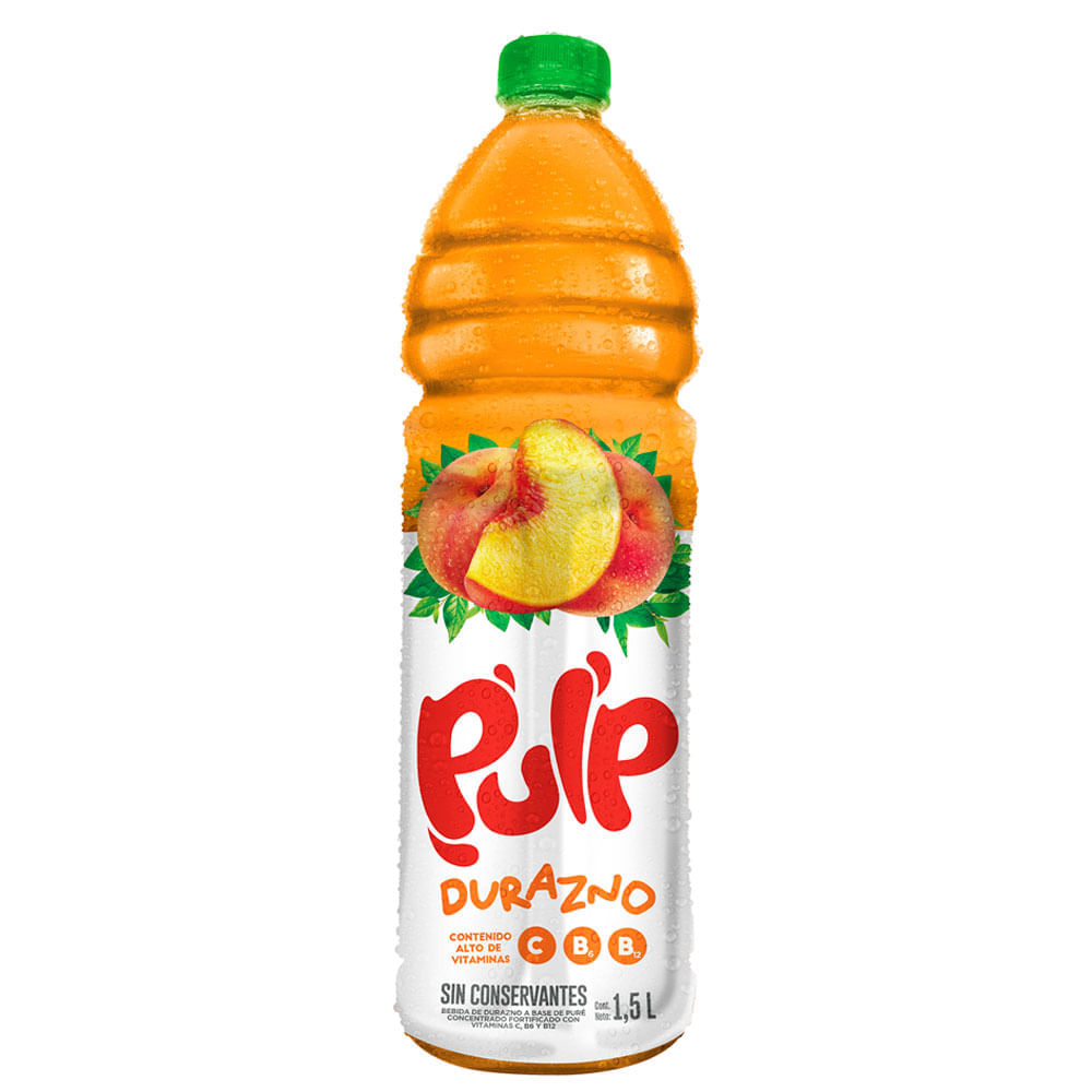 Bebida PULP Durazno Botella 1.5L - Shopstar