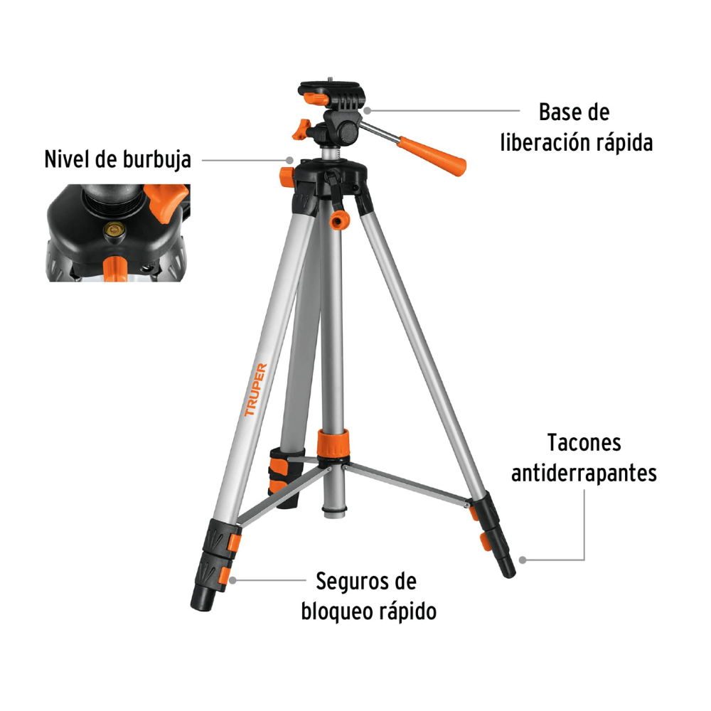 Tripode Para Laser Truper NL-TRI-150 - Shopstar