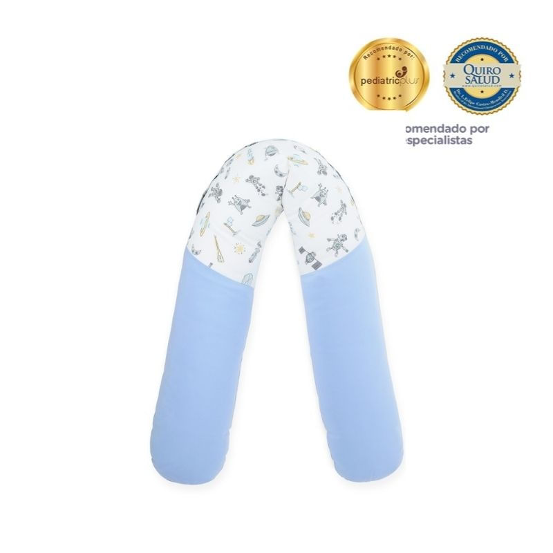 Cojín de descanso Pre y Post Natal Celeste Espacial Maternelle - Shopstar Cojín de descanso Pre y Post Natal Celeste Espacial Maternelle - Shopstar