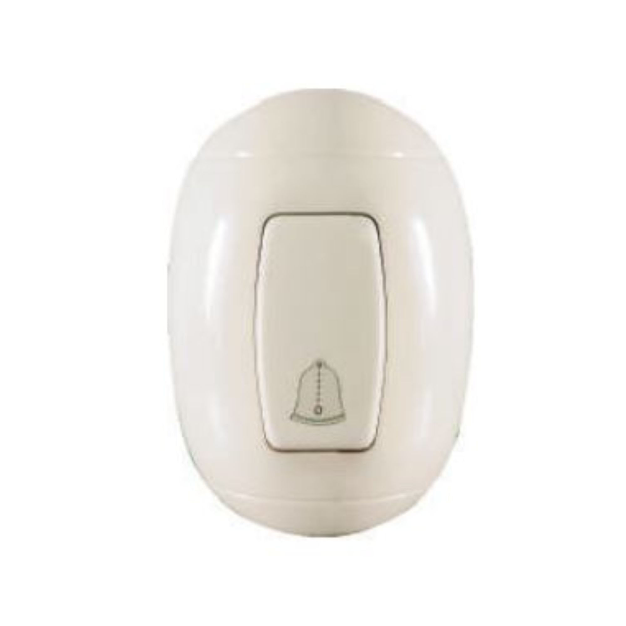 Pulsador timbre simple para sobreponer home light - Shopstar