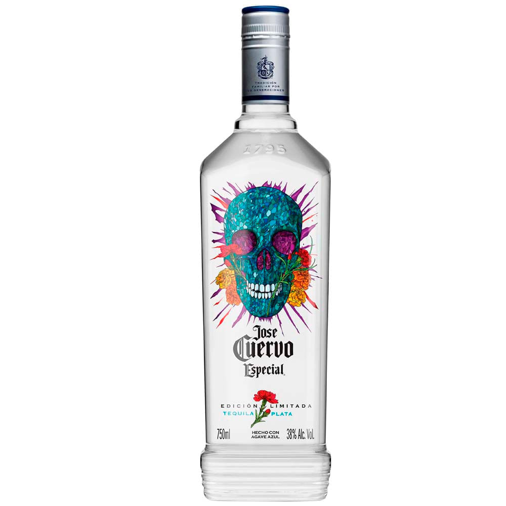Tequila JOSÉ CUERVO Calavera Silver Botella 750ml - Shopstar