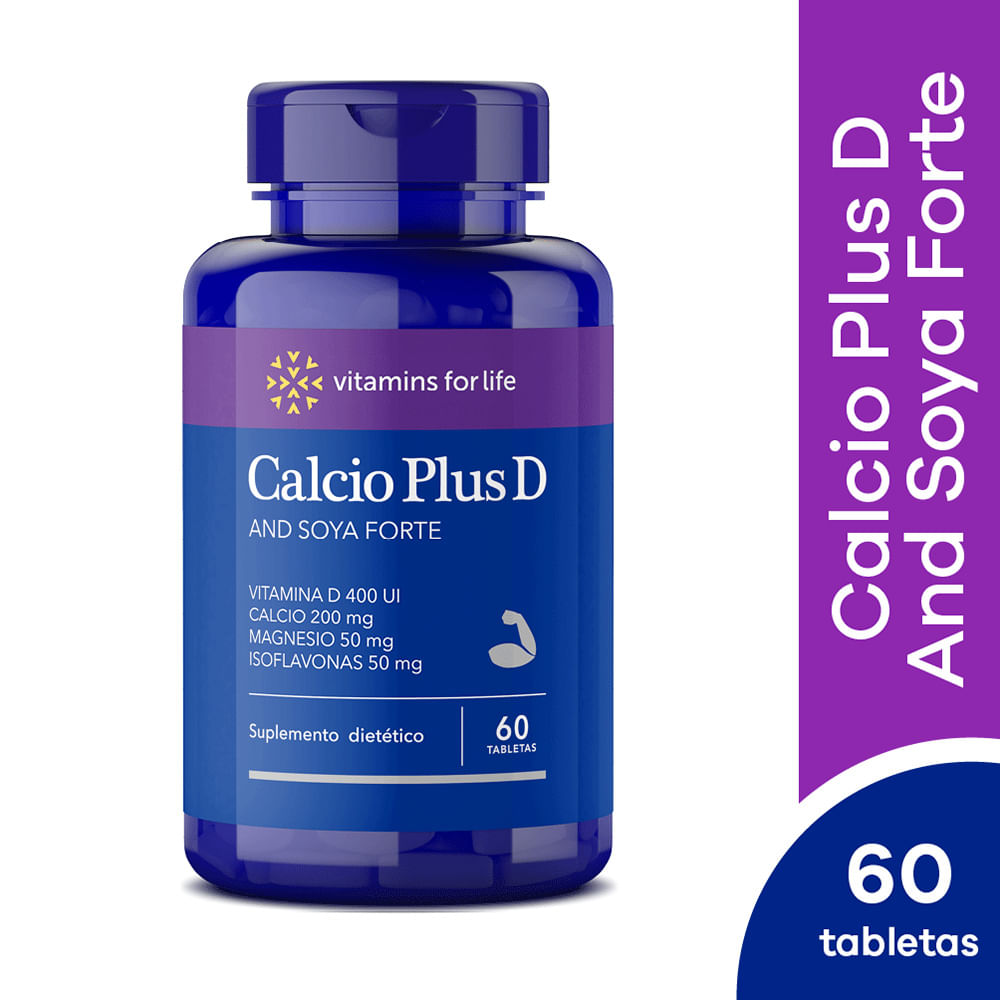 Calcio Plus D and Soya Forte Tableta - Shopstar