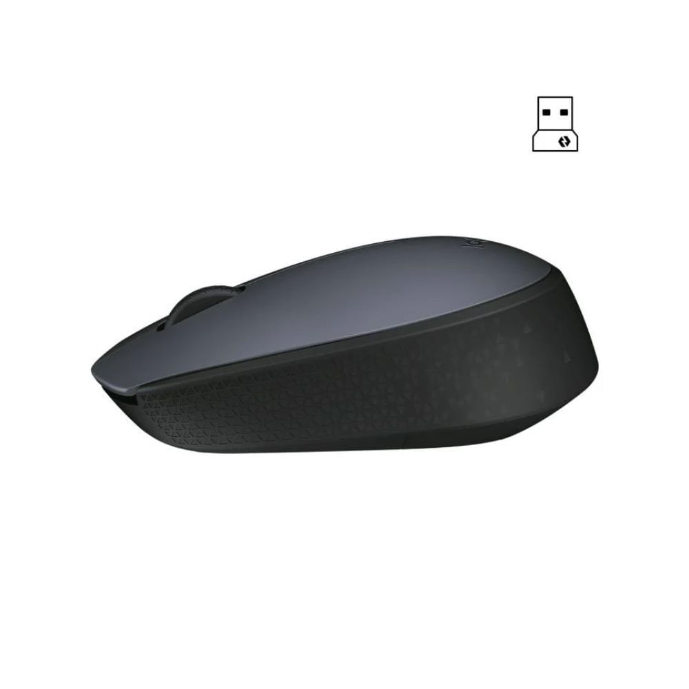 Mouse Inalambrico Logitech M170 Wireless Negro (910-004940) - Shopstar