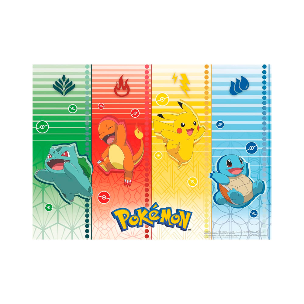 Pokemon Rompecabeza 100 Piezas Kanto Pikachu - Shopstar