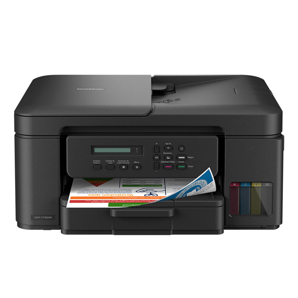 Impresora multifuncional DCP-T730DW Wi-Fi InkBenefit Tank con conectividad inalámbrica e ...