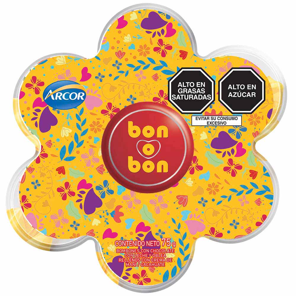 Bombones Flor Leche BON O BON Caja 75g - Shopstar