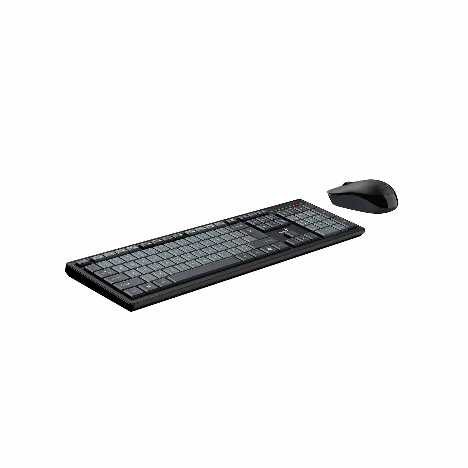 Teclado Genius+Mouse Wireless Smart Km-8200 Ai Copilot Usb Black/Grey ...