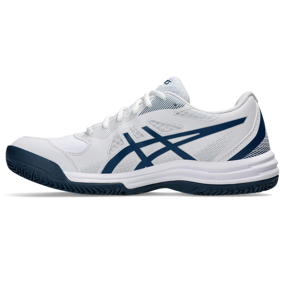 Zapatillas ASICS Court Slide 3 Clay/Oc White/Blue Hombre - Shopstar