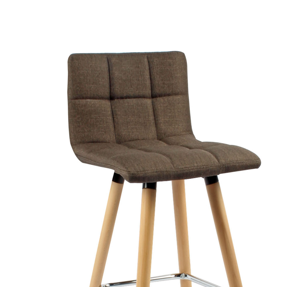 Banco De Bar Anubis Gris Oscuro - Shopstar