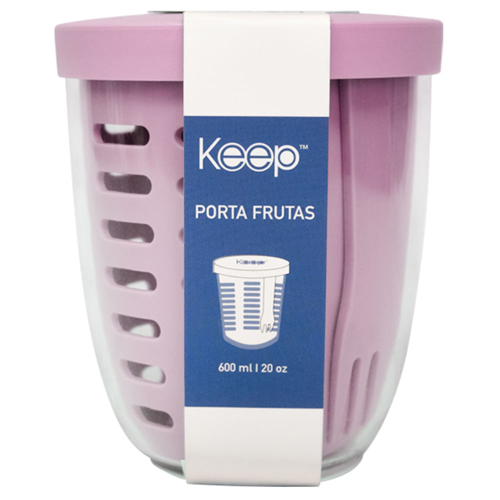 Táper KEEP Porta Frutas 600ml - Shopstar