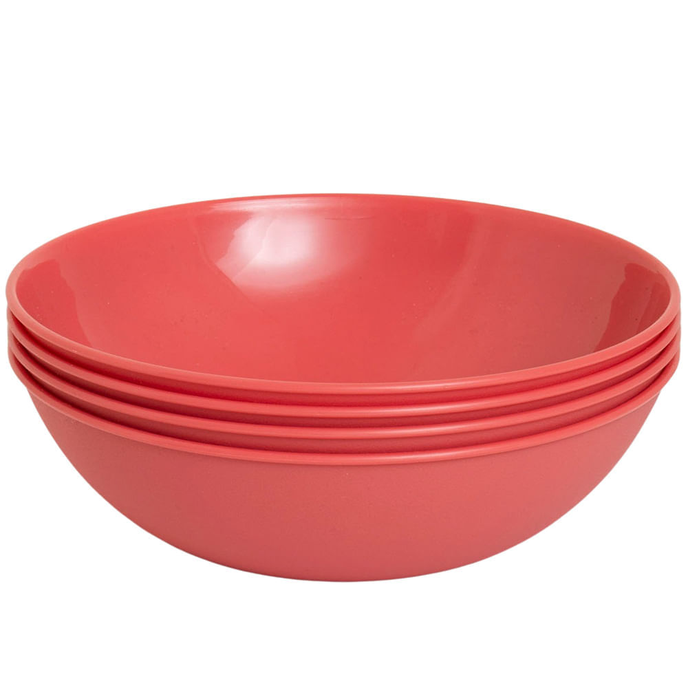 Set de Bowls Plásticos DECO HOME Oi 2025 4pzas - Shopstar