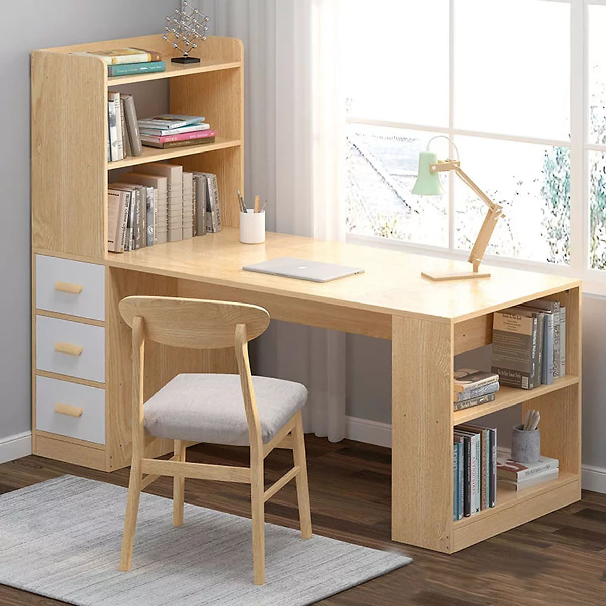 Escritorio Vintage Piazza Color Duna - Shopstar