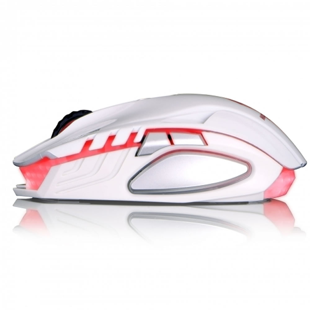 Mouse Gamer Inalámbrico Alien Blanco - Shopstar