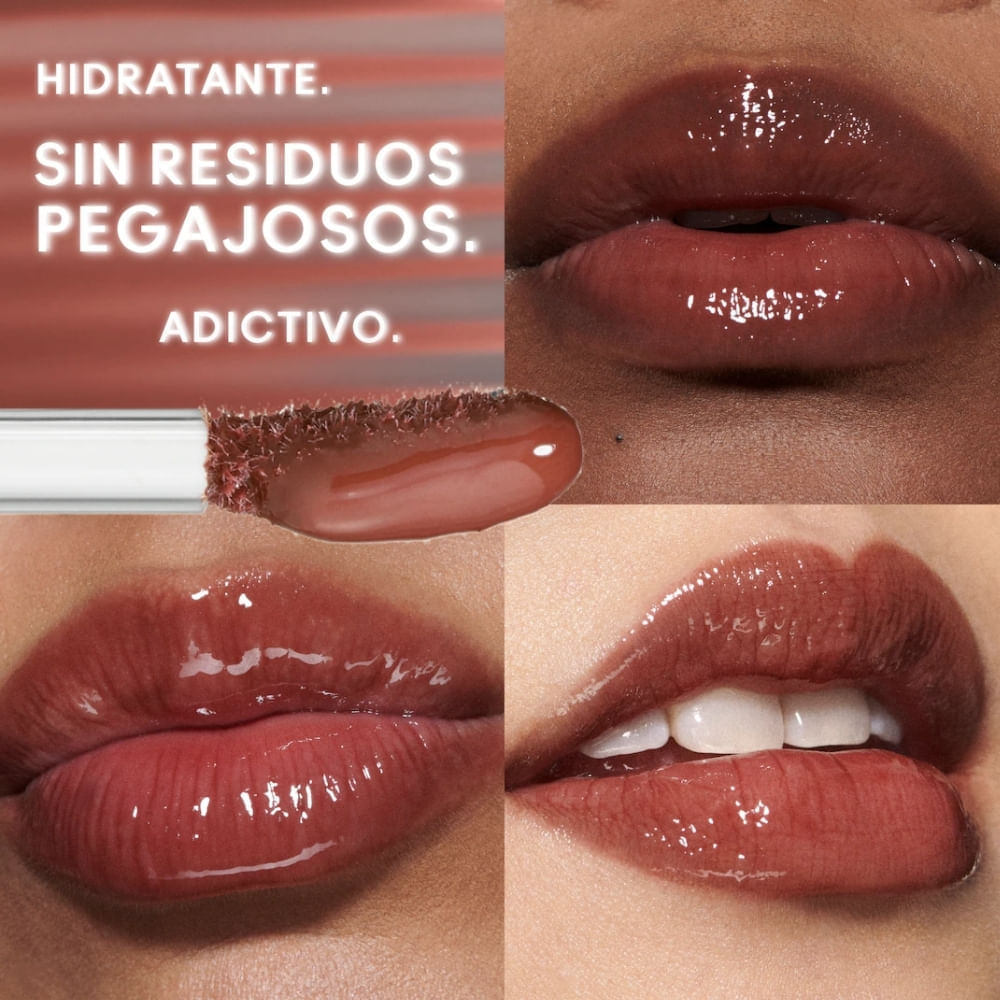 Labial Mac Lipglass Air Non Sticky En El Tono Aesthetic - Shopstar