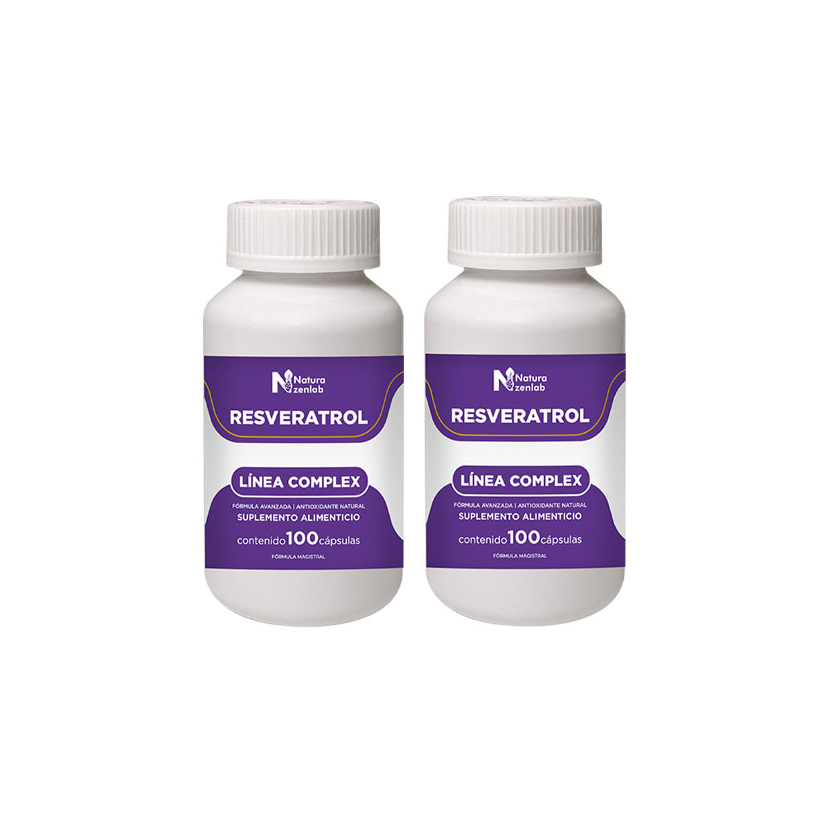 Resveratrol Formula Natural 100 Capsulas Dermo Sumak 2 und - Shopstar