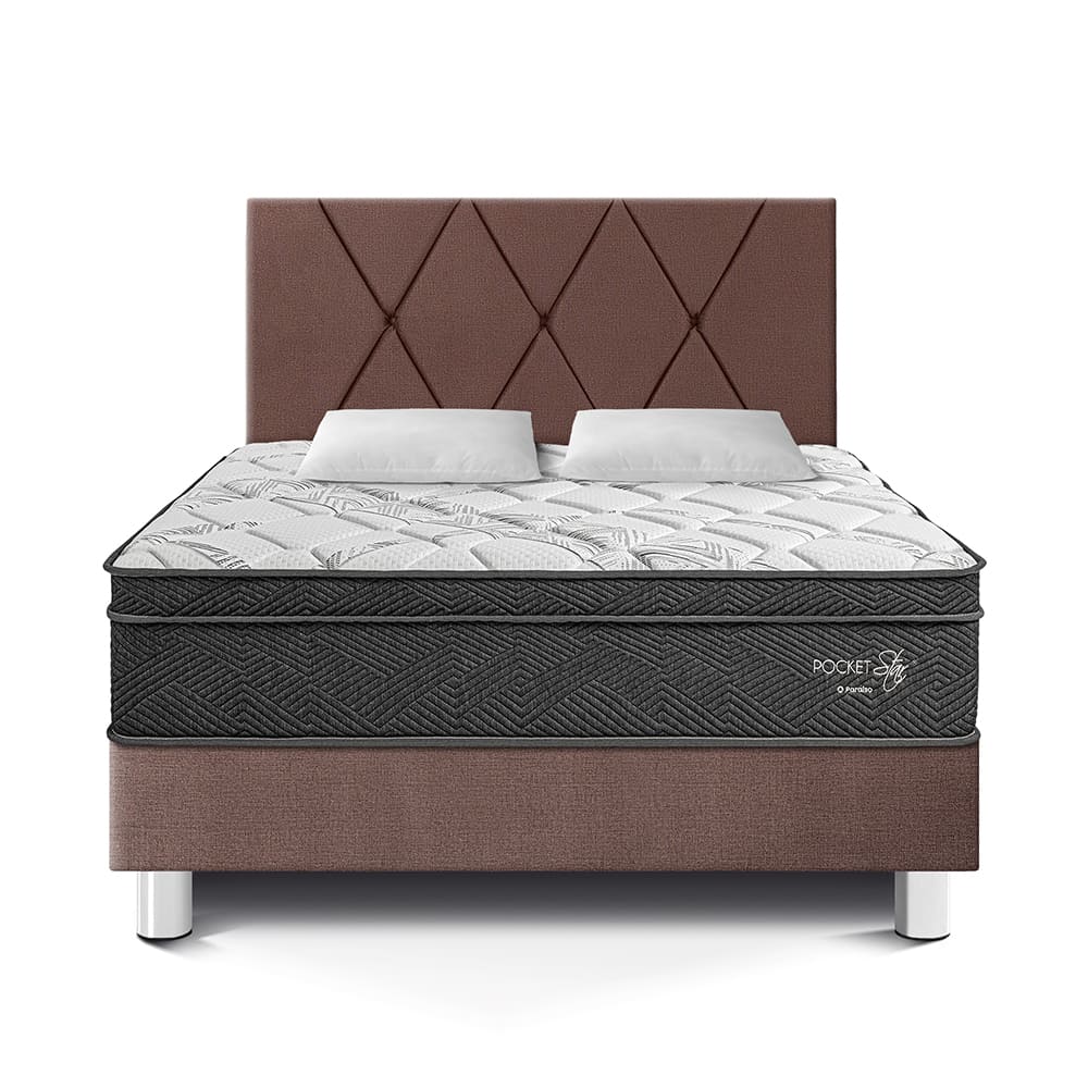 Dormitorio Pocket Star C/loft 2 plazas Chocolate Paraiso - Shopstar