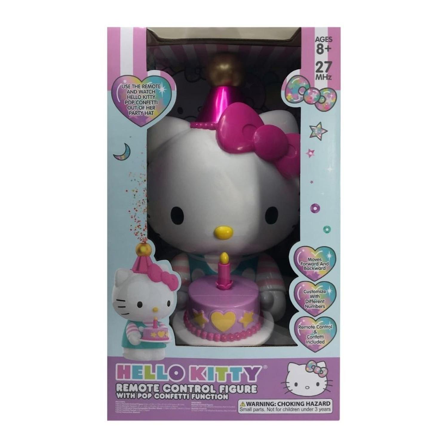 Muñeca Hello Kitty Control Remoto con Explosión de Confetti - 38 cm ...