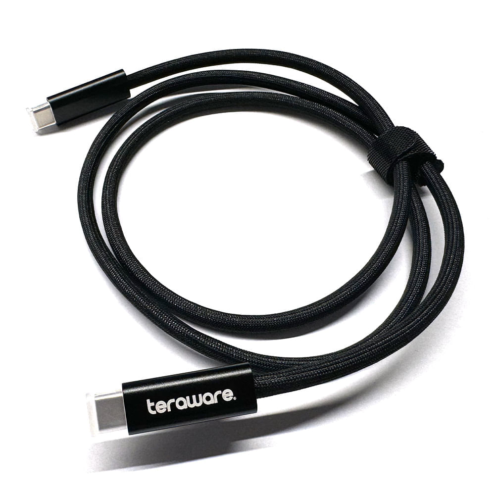 Cable thunderbolt-4 Teraware 240W 40Gbps 1m 8k 60Hz trenzado - Shopstar