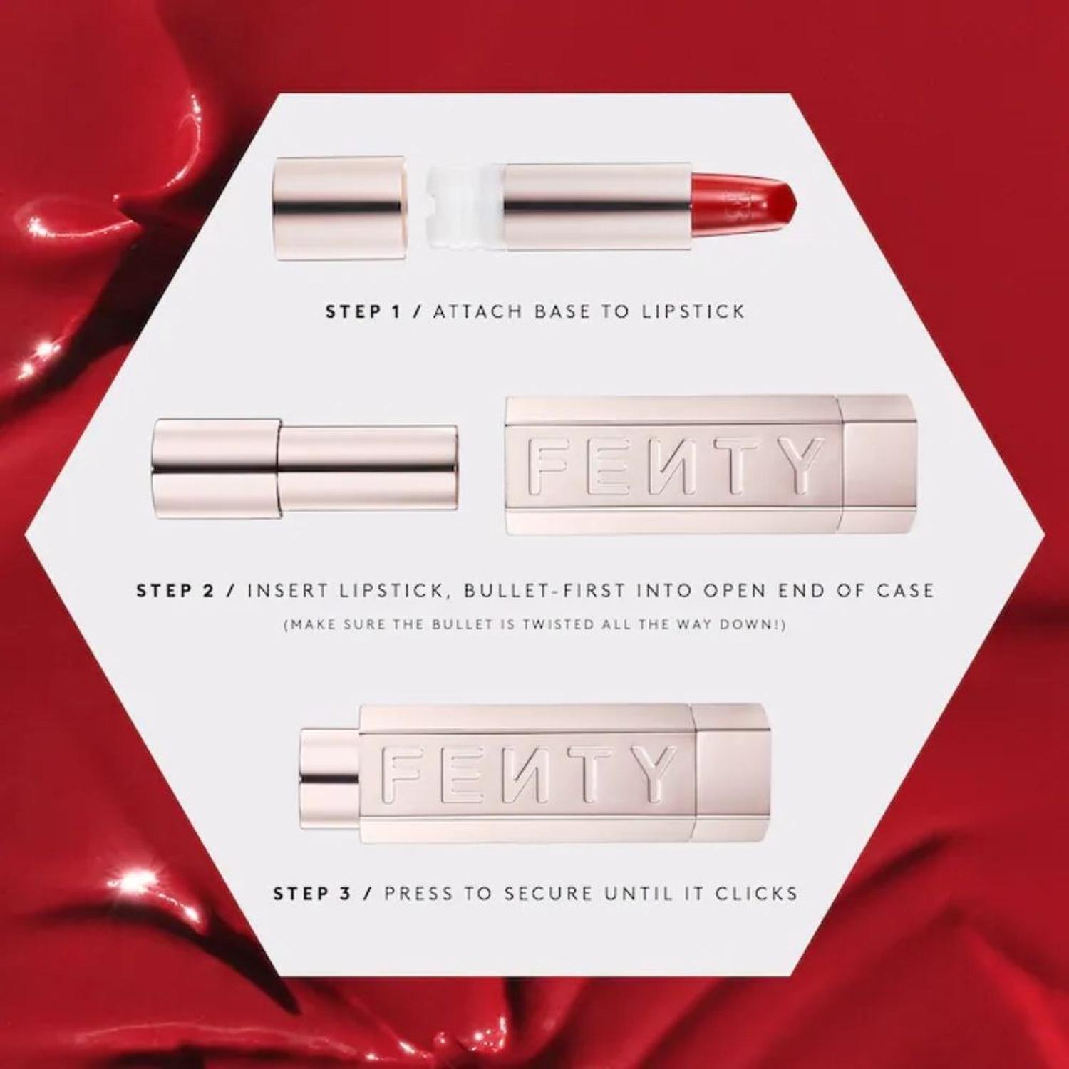 Lápiz labial Rellenable Fenty Beauty Icon The Fill - Flaunty Auntie ...
