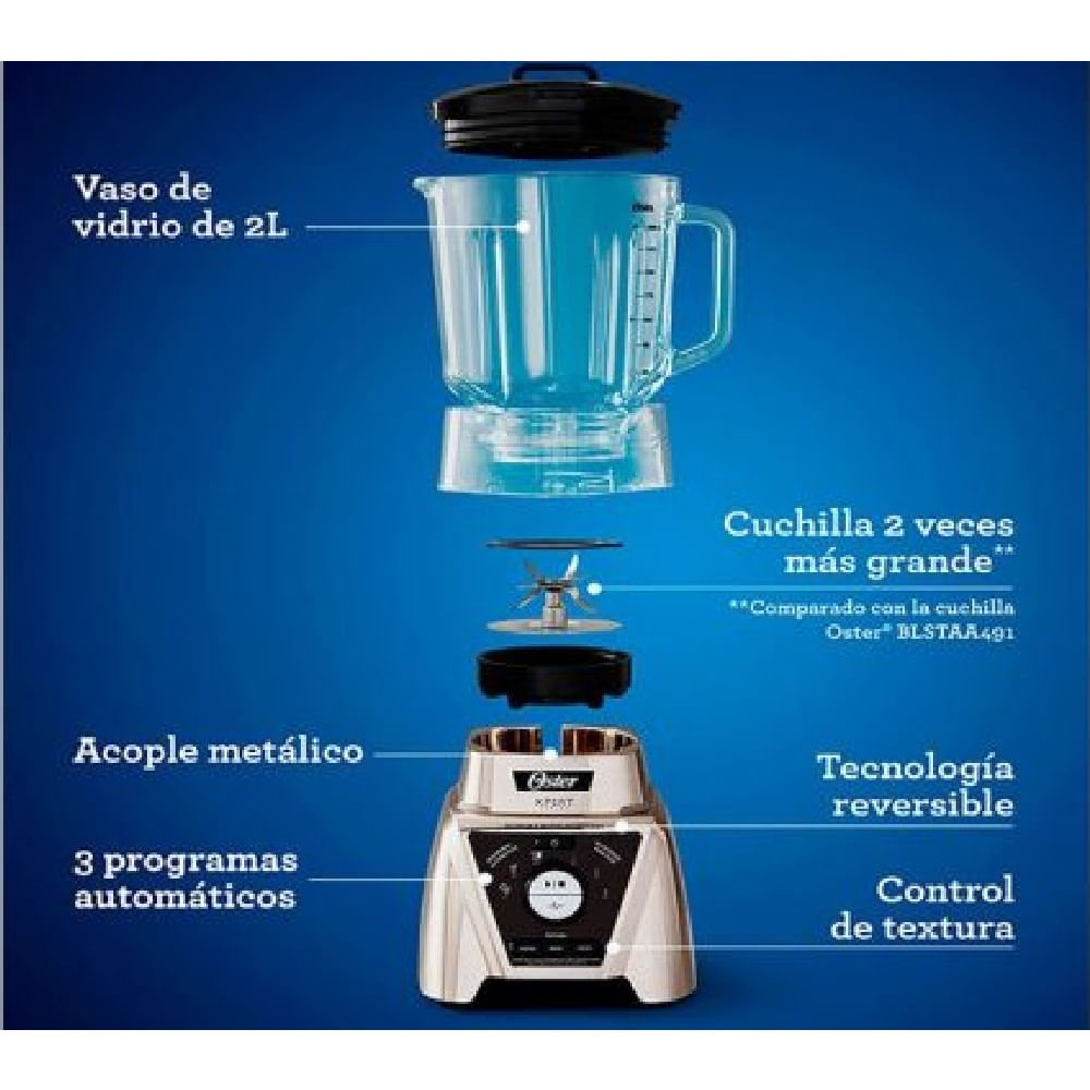 Licuadora Oster Xpert con Vaso Blend'N Go - BLST3B CPG 053 - Shopstar