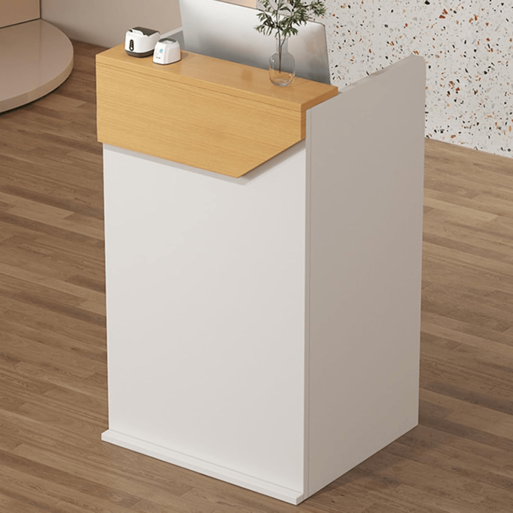Counter de Recepción Melamina Malva 60cm - Shopstar
