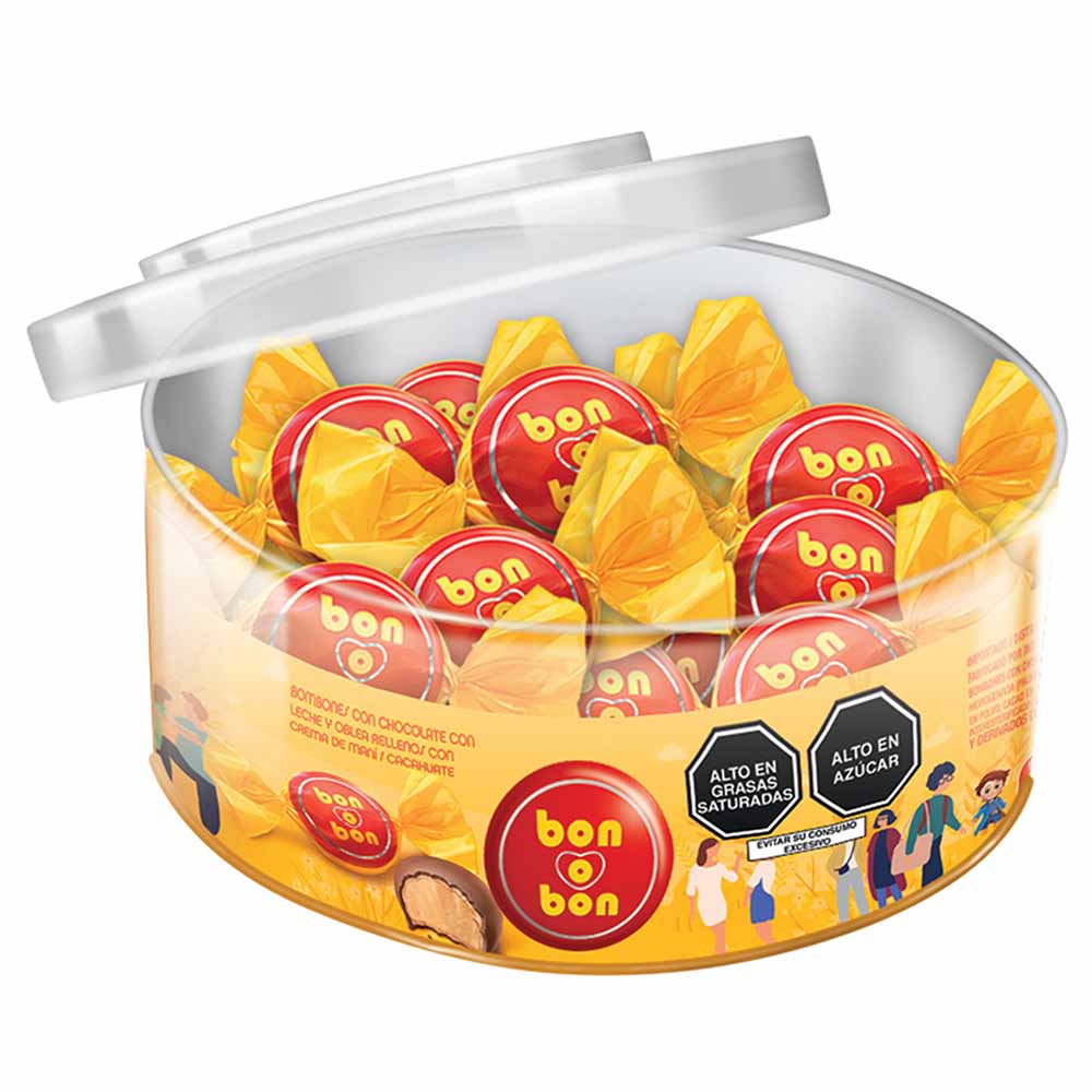 Chocolate Bombones Clásicos BON O BON Pote 180g - Shopstar