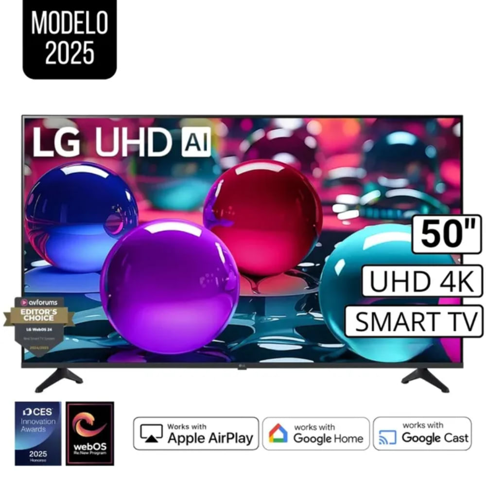 Televisor LG 50" Smart UHD 4K Thinq AI 50UA7300PSB - Shopstar