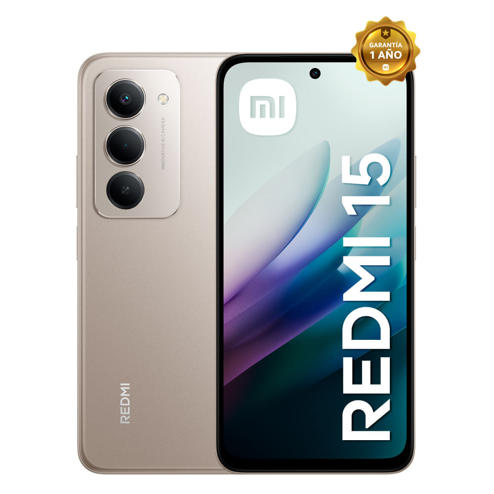 Celular Redmi 15 8GB RAM 256GB ROM Titan Gray - Shopstar