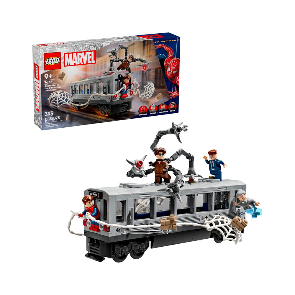 LEGO Marvel Spider Man vs Doc Ock Subway Train 76321 - Shopstar