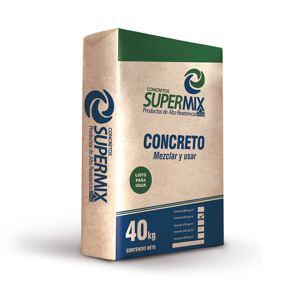 Concreto seco 210 40kg - Shopstar
