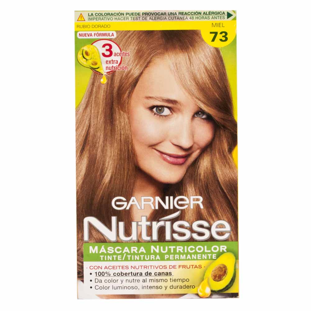Tinte para Cabello GARNIER Nutrisse 73 Miel Caja 1un - Shopstar