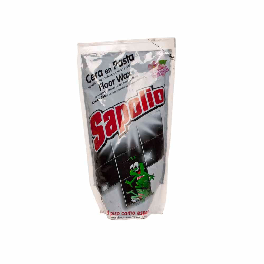 Cera en pasta negra SAPOLIO Doypack 300Ml - Shopstar