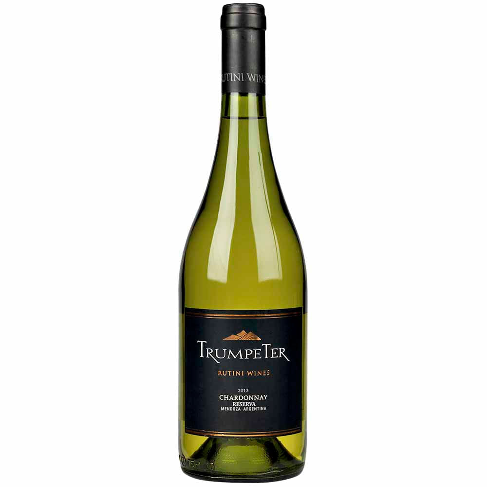 Vino TRUMPETER Chardonnay Clásico Botella 750ml - Shopstar