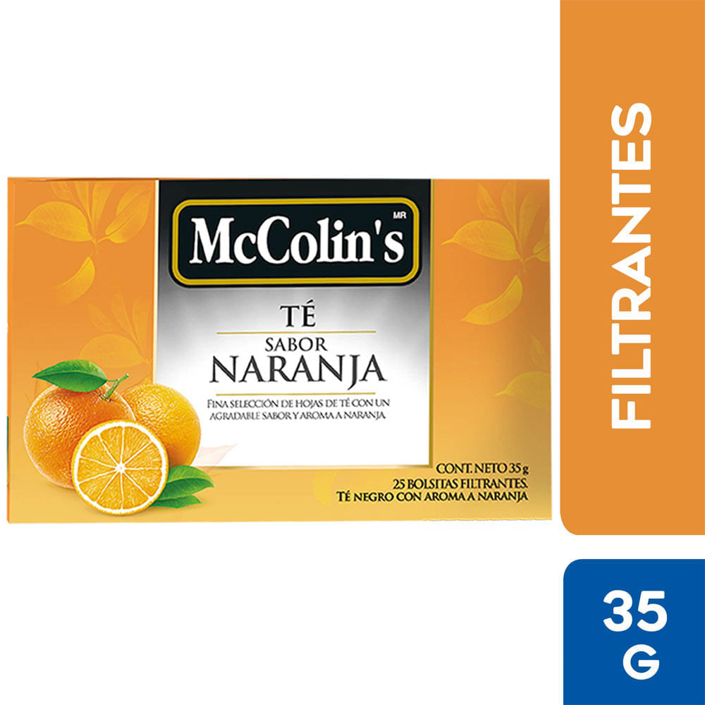 Té MC COLIN'S Naranja Caja 25un - Shopstar