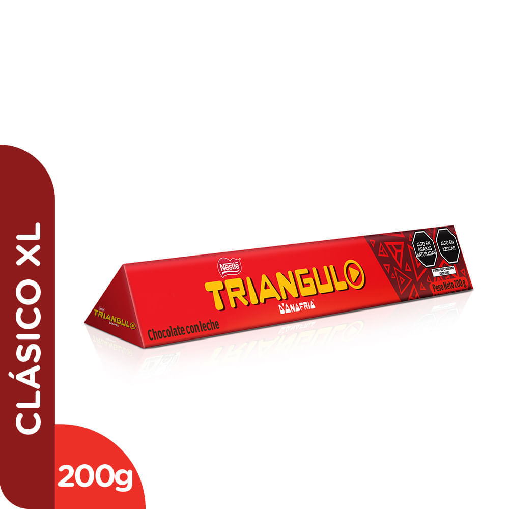 Chocolate TRIÁNGULO Barra 200g - Shopstar