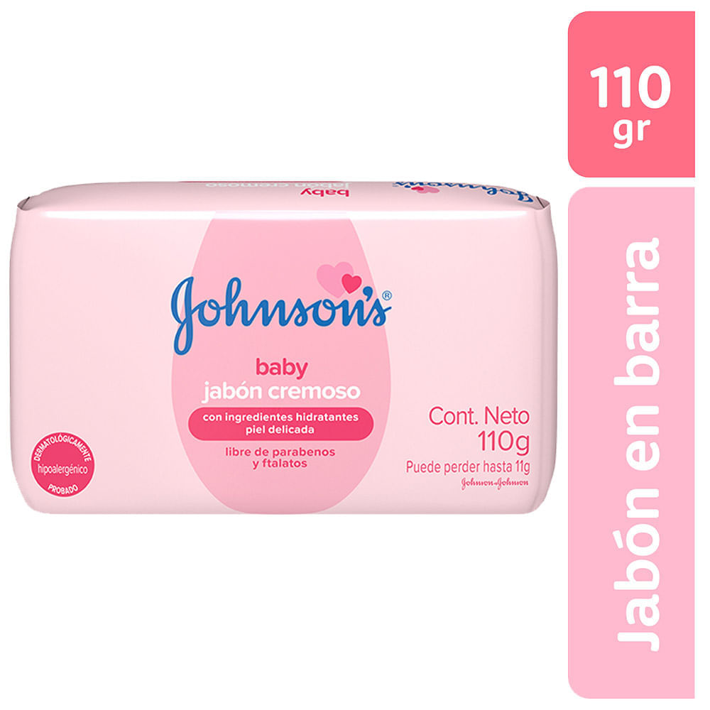 Jabón para Bebé JOHNSON'S BABY Piel Delicada Paquete 110g - Shopstar