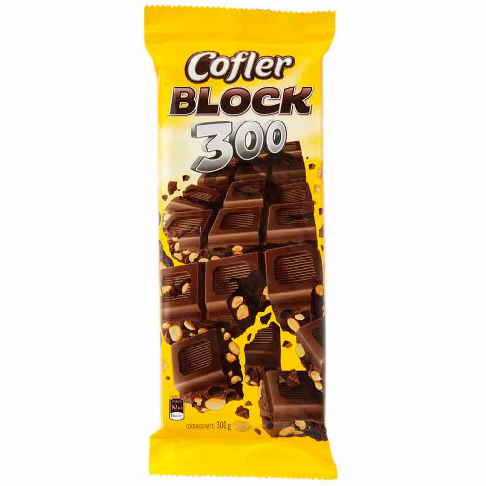 Chocolate COFLER Block 300 Tableta Unidad - Shopstar