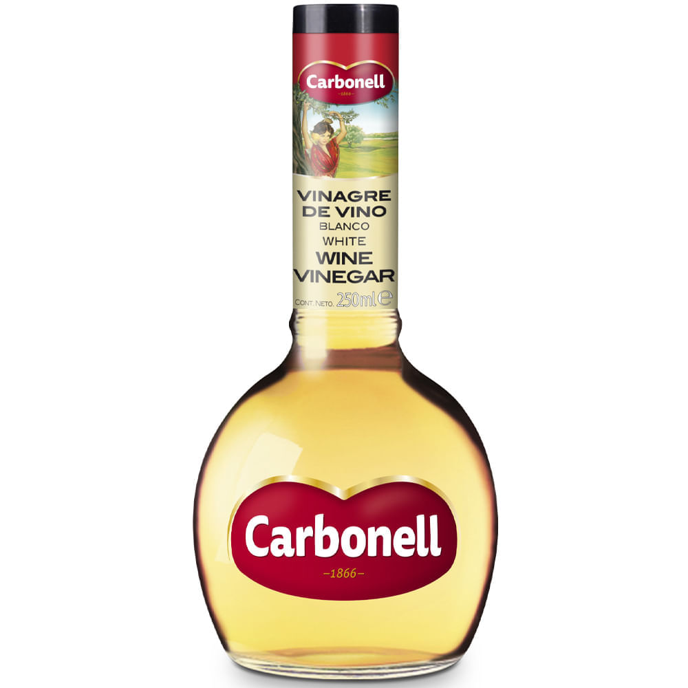 Vinagre CARBONELL Blanco Botella 250ml - Shopstar