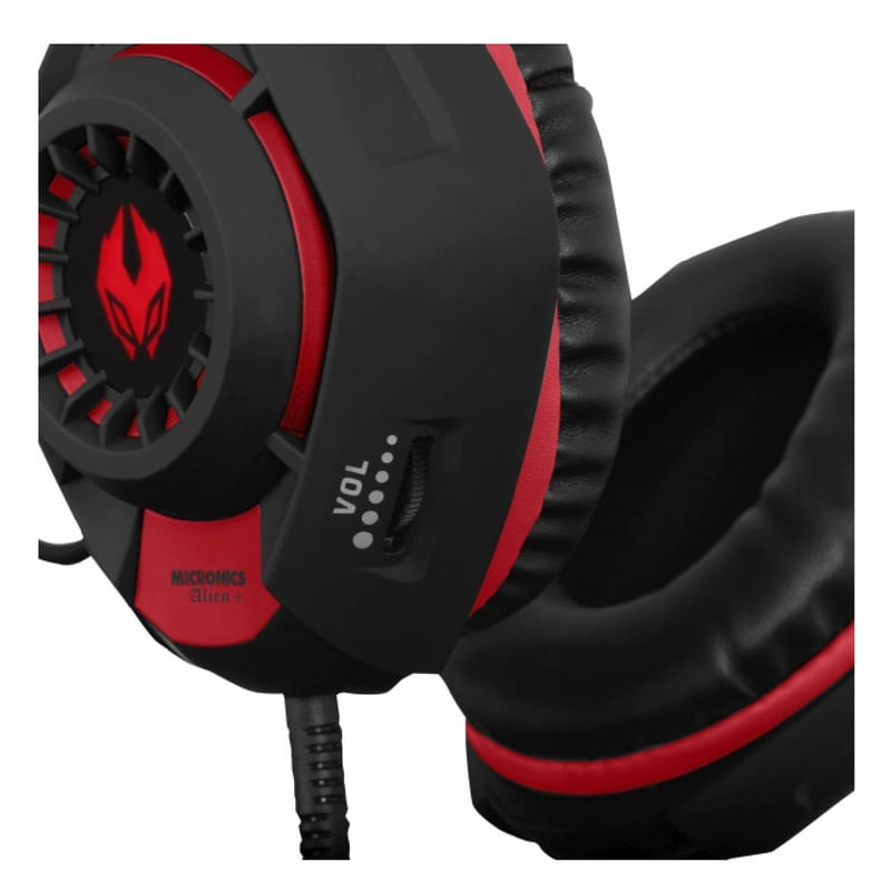 Auricular Gamer Led Usb Micronics Alien+ Mic HG815 - Shopstar