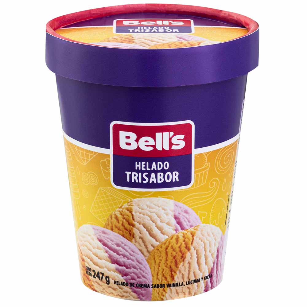 Helado BELL'S Trisabor Pote 500ml - Shopstar