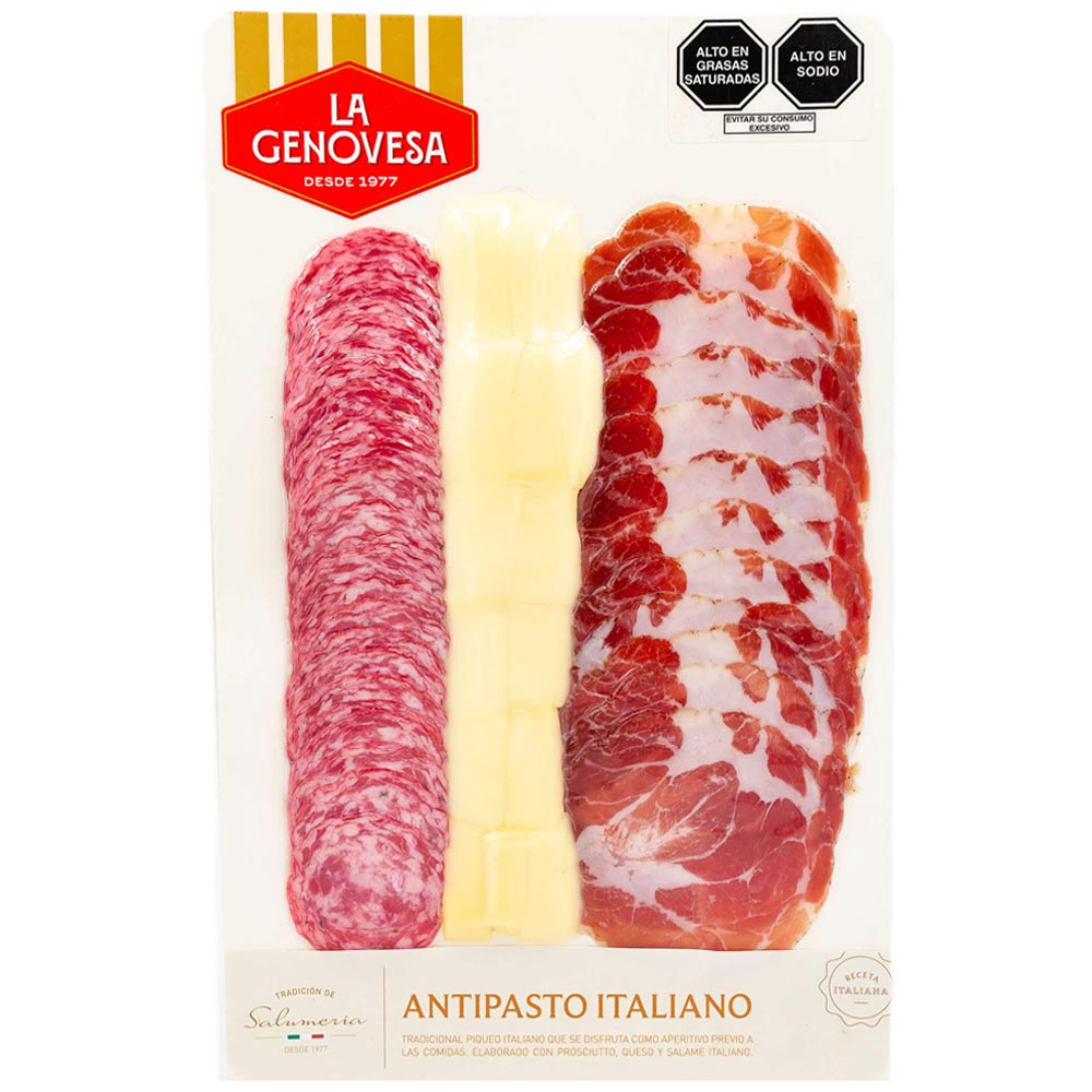 Antipasto Italiano LA GENOVESA Paquete 200g - Shopstar