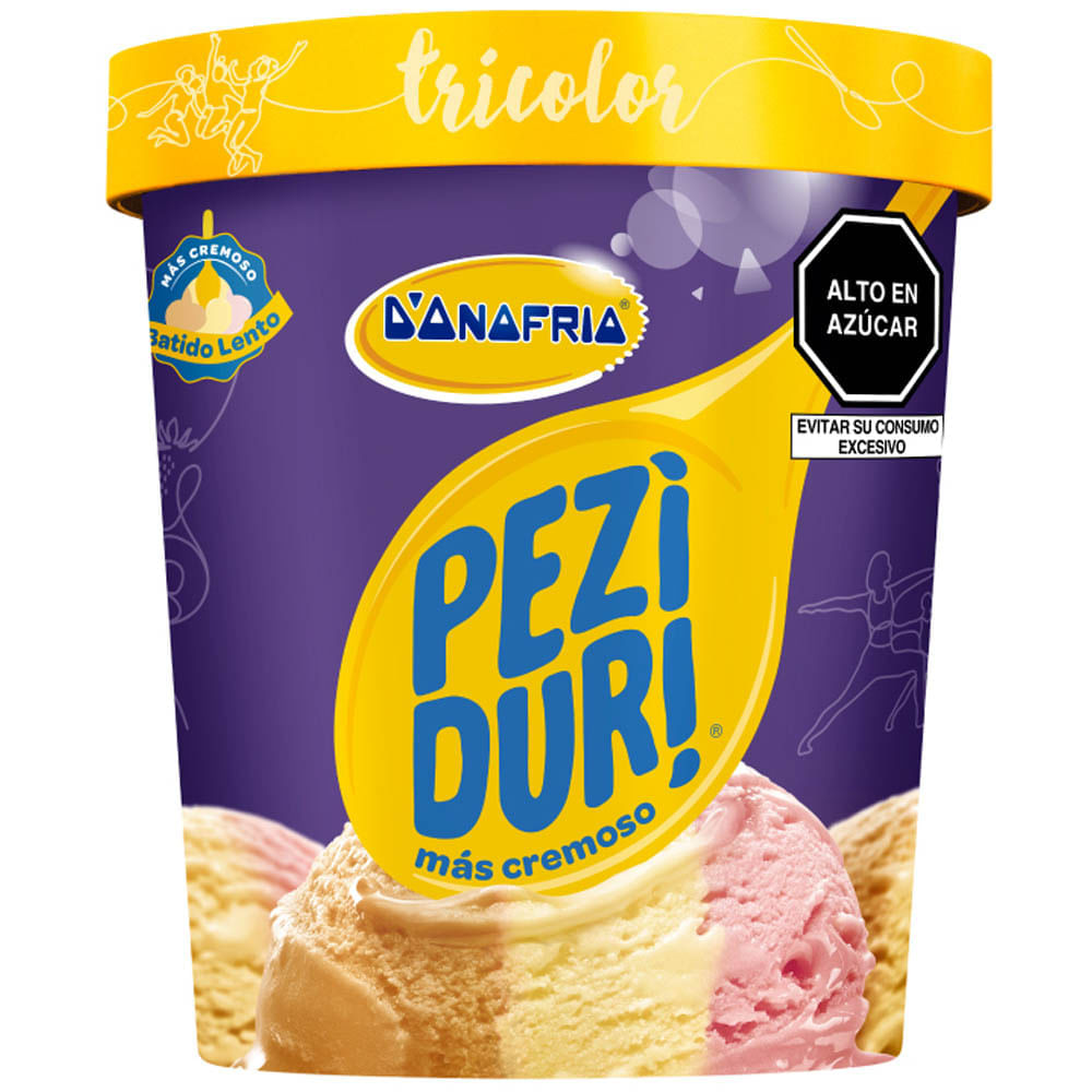 Helado Peziduri Tricolor NESTLÉ Cremoso Pote 930ml - Shopstar