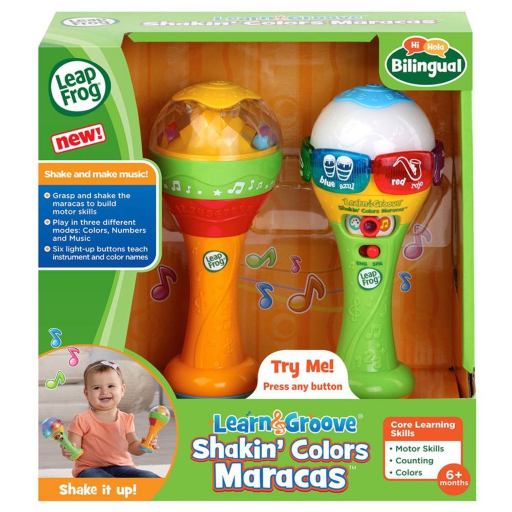 Maracas Para Bebes Leap Frog Colores Y Números - Shopstar